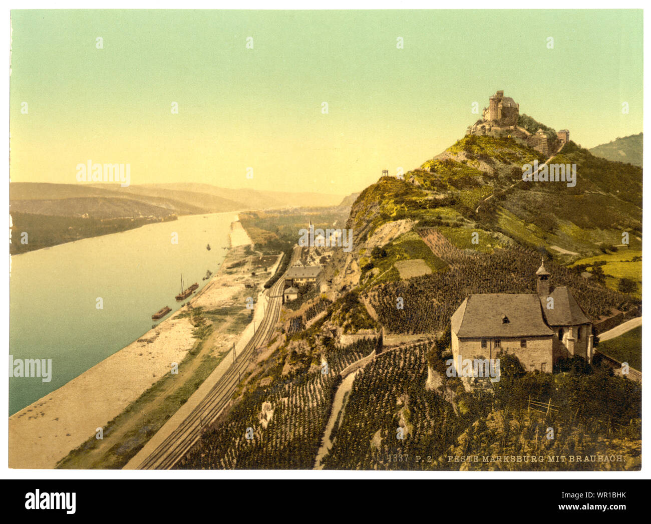 Middle rhine castle Cut Out Stock Images & Pictures - Alamy