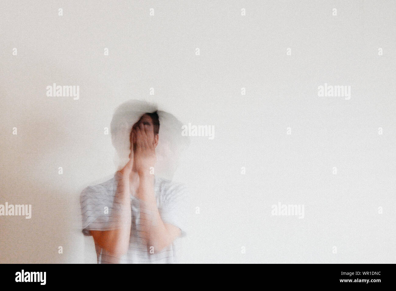 Blurred man face hi-res stock photography and images - Alamy