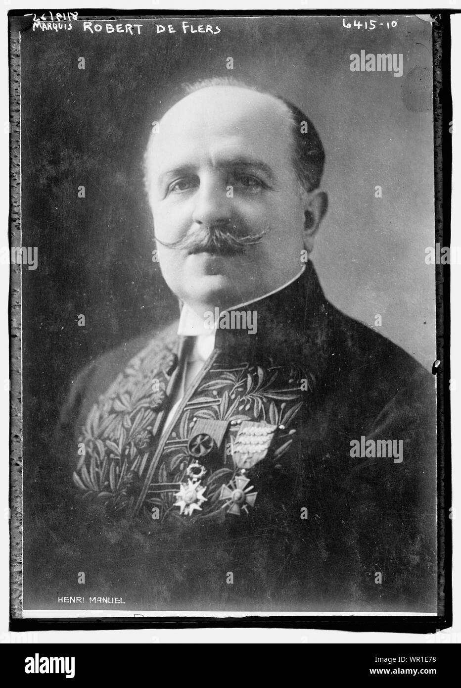 Marquis Rob. De Flers Stock Photo - Alamy