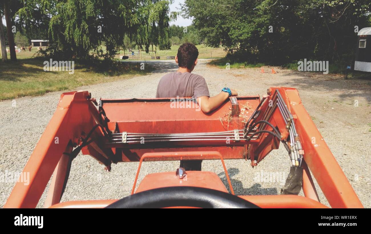 Standing tractor hi-res stock photography and images - Alamy
