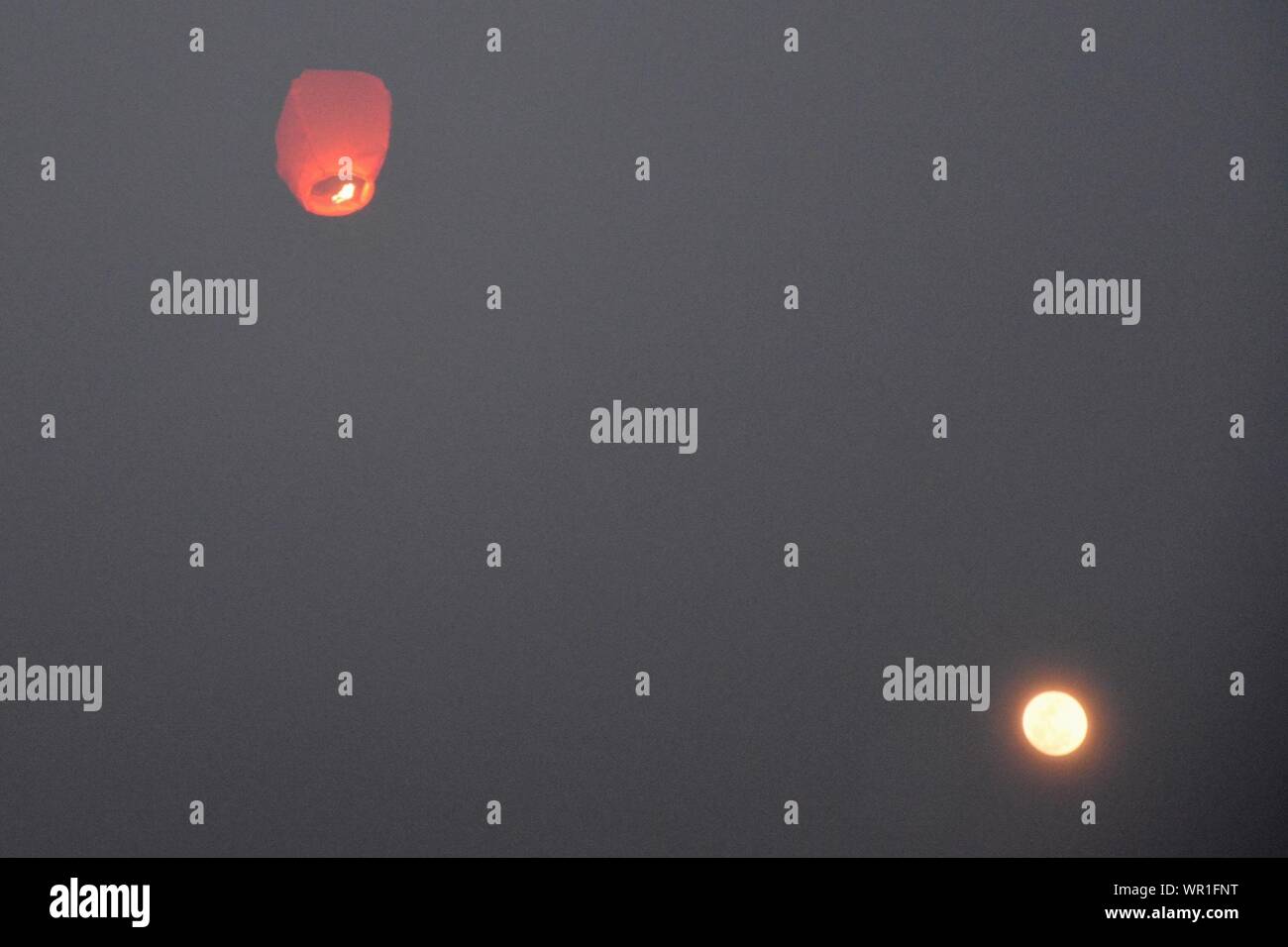 Flying lantern hi-res stock photography and images - Alamy