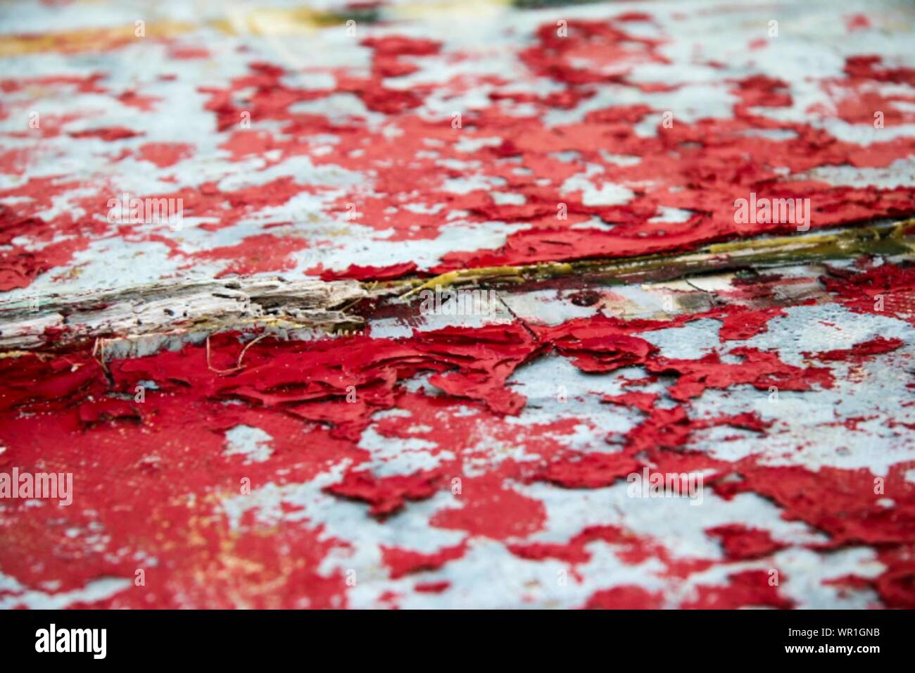 Red Paint Peeling High Resolution Stock Photography and Images - Alamy