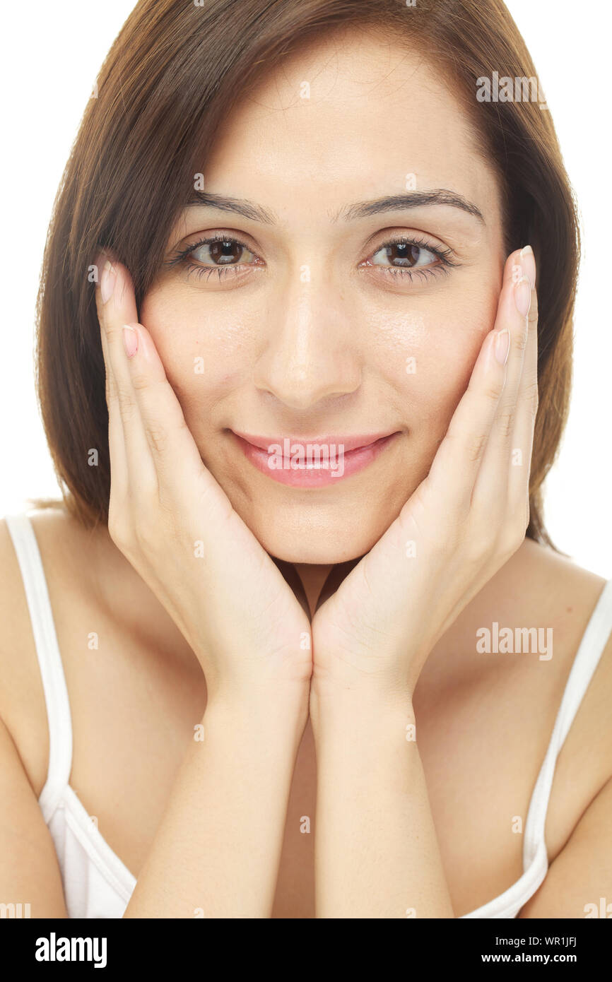 Stroking the cheek hi-res stock photography and images - Alamy