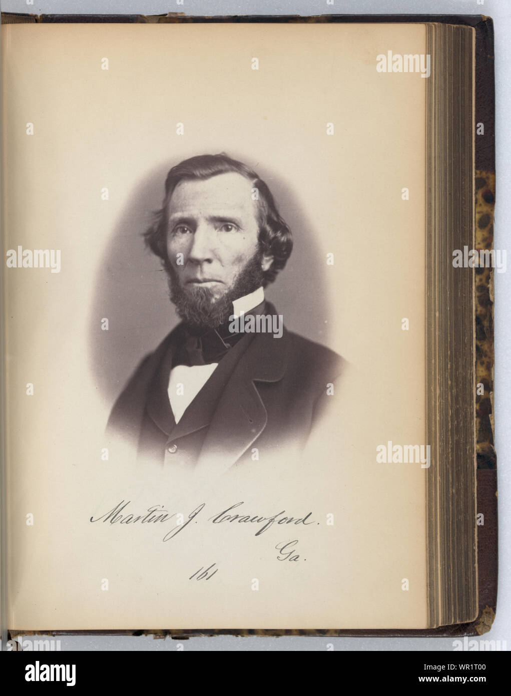 Martin J. Crawford, Representative from Georgia, Thirty-fifth Congress ...