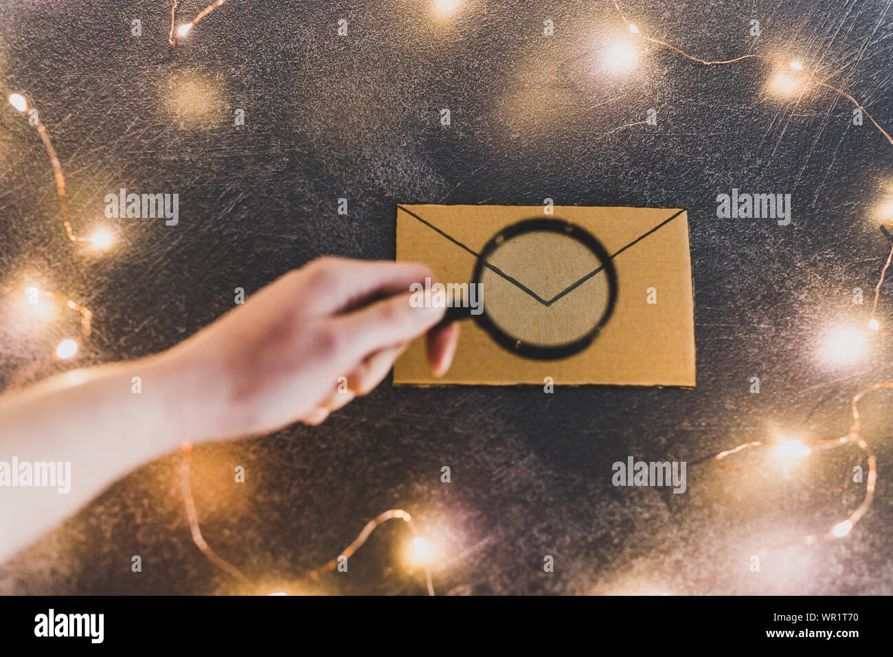 concept of organized inbox, email newsletter or junk mail message with ...