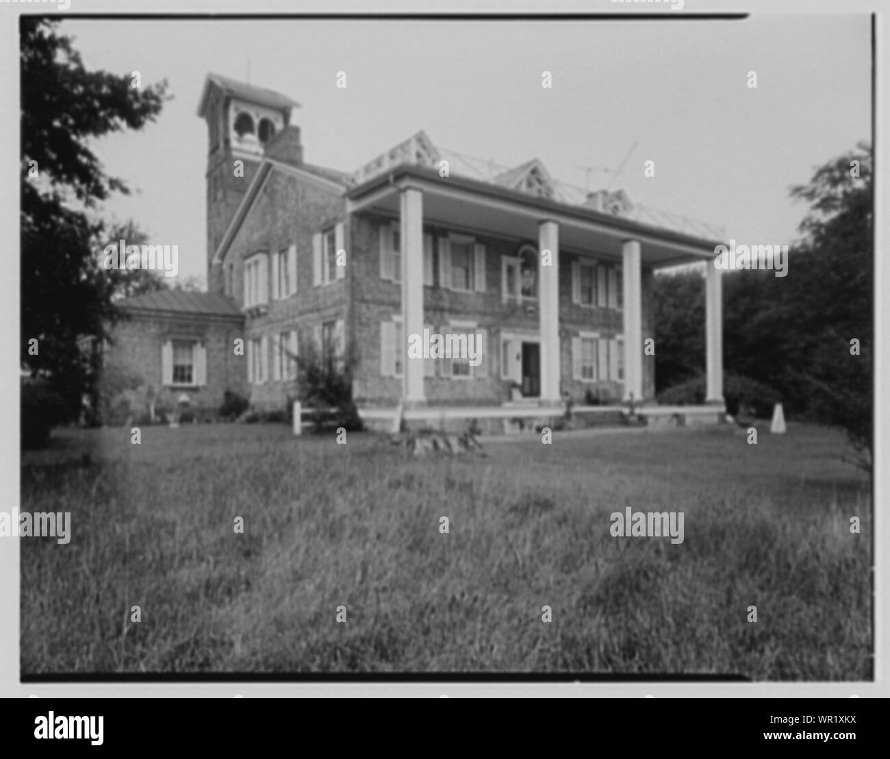 Martin Van Buren, residence in Kinderhook, New York Stock Photo - Alamy