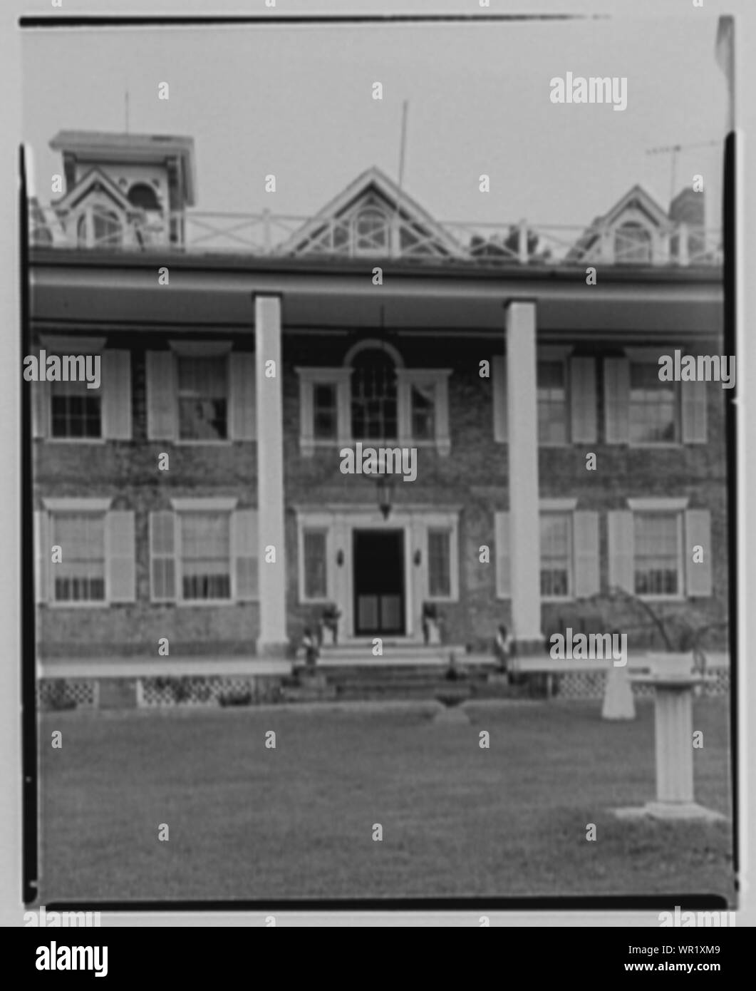 Martin Van Buren, residence in Kinderhook, New York Stock Photo - Alamy
