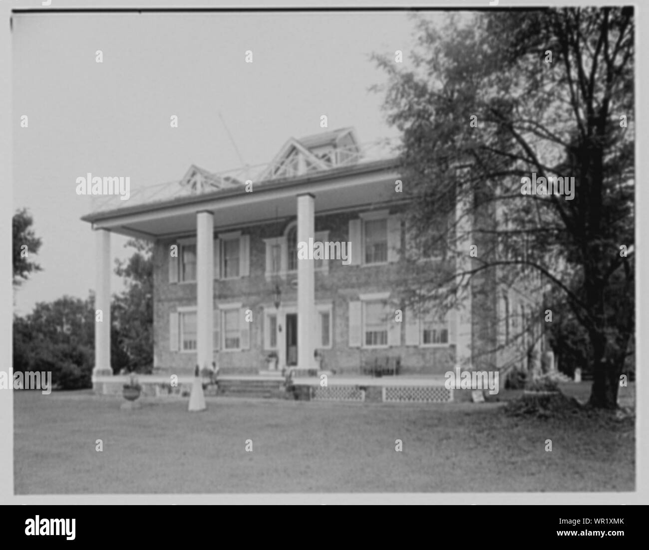 Martin Van Buren, residence in Kinderhook, New York Stock Photo - Alamy