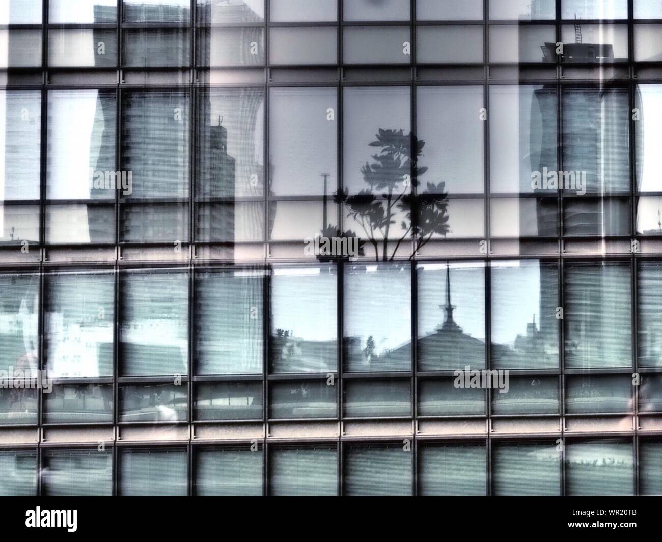 Office towers windows people hi-res stock photography and images - Alamy