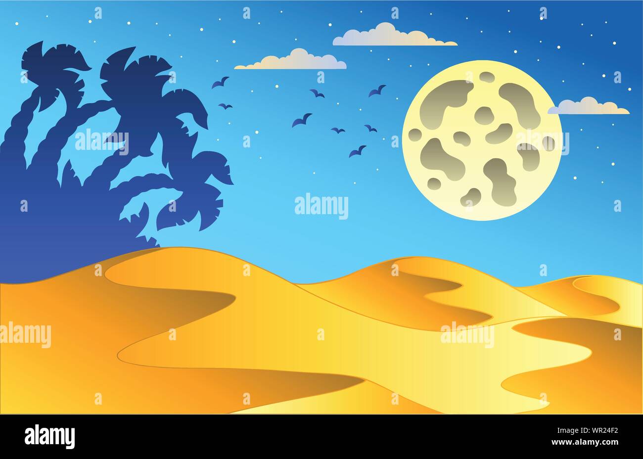 Desert Cartoon Night
