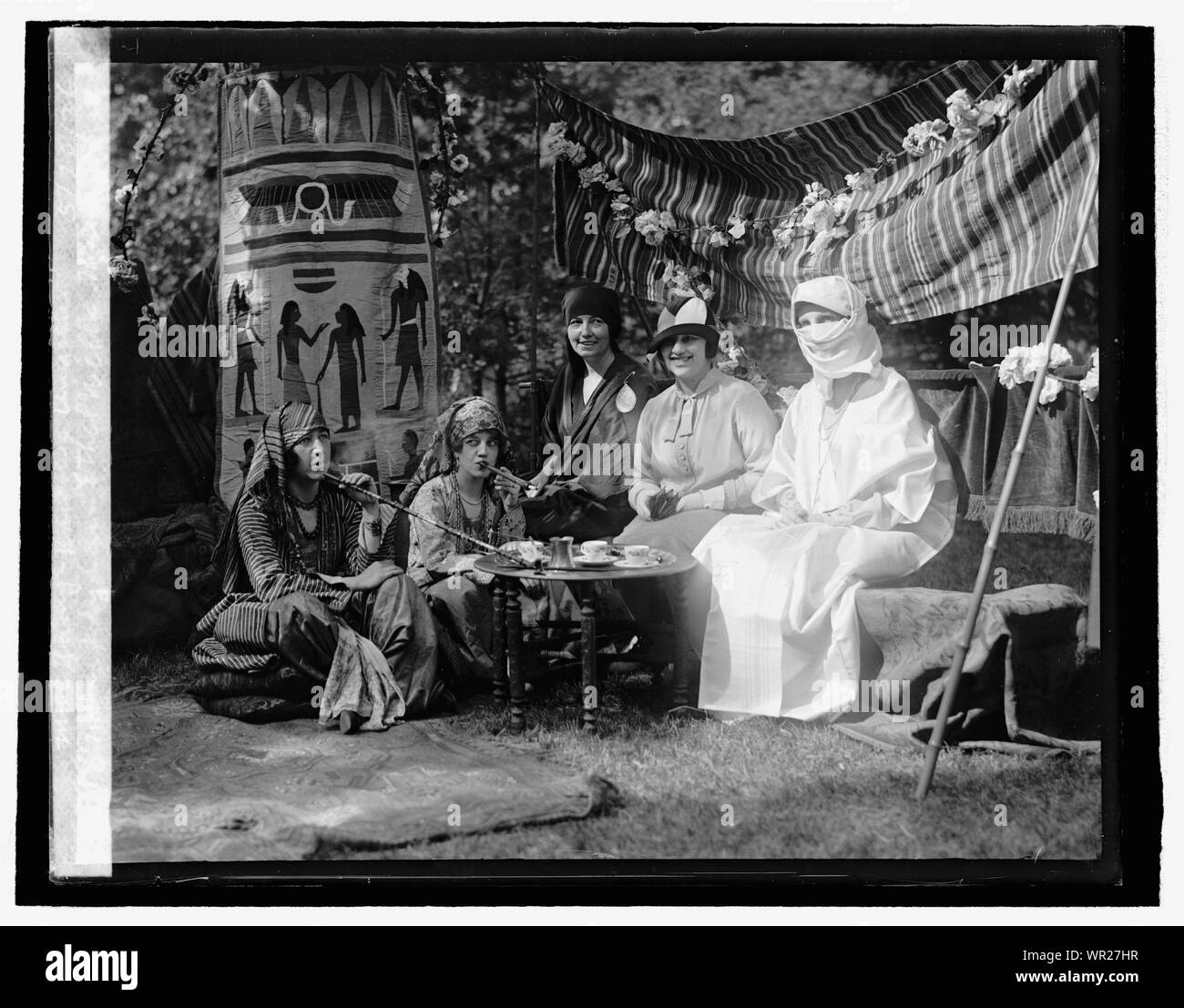 Mary Hayden, Ethel Wells, Mrs. Imbric, Mme. Sarny, Baroness Ungren, 5 ...