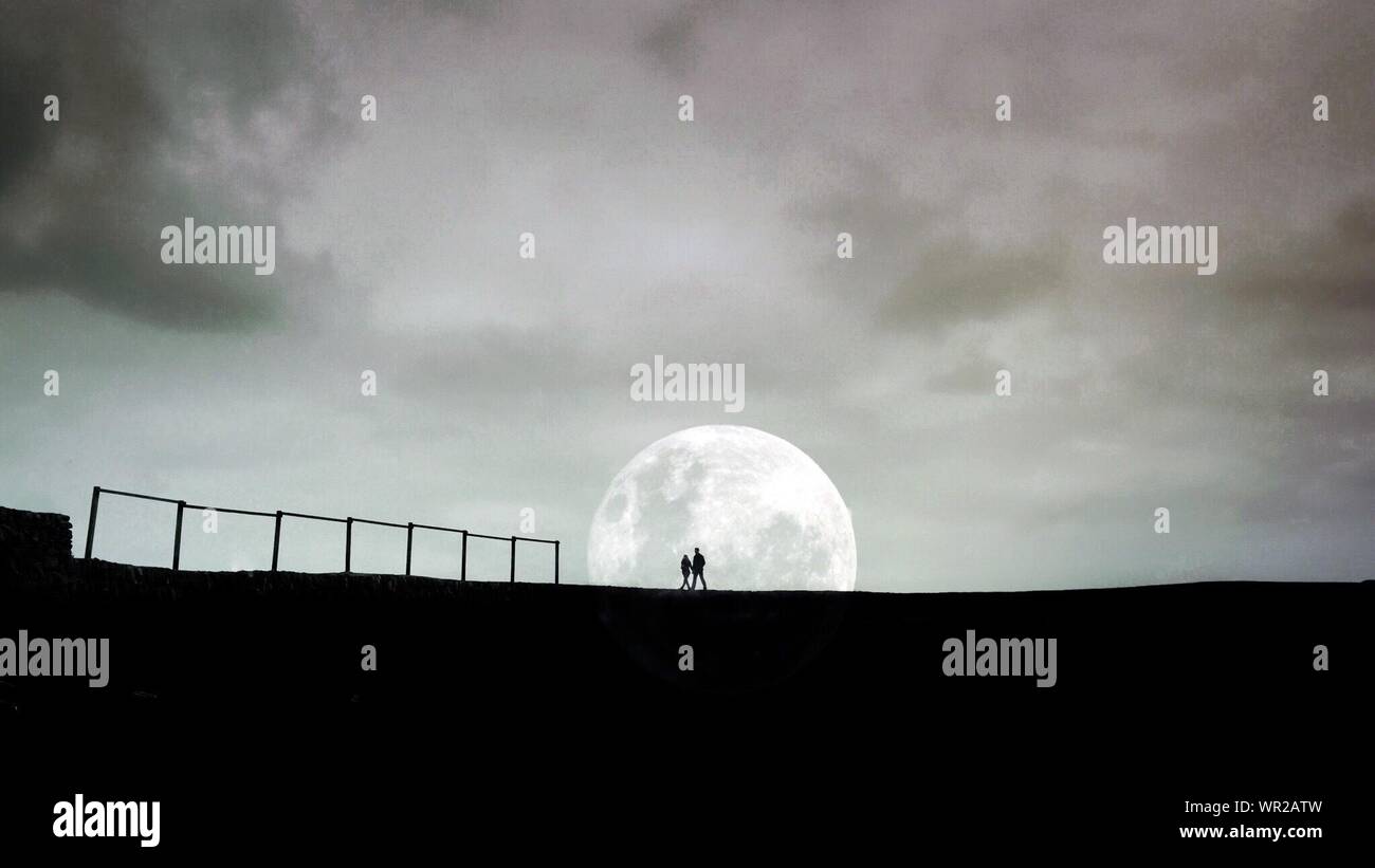 Moon terrace hi-res stock photography and images - Alamy