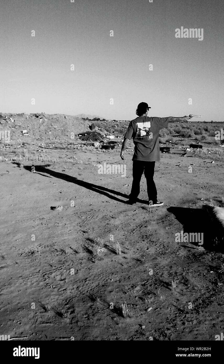 Shadow Man Gun High Resolution Stock Photography and Images - Alamy