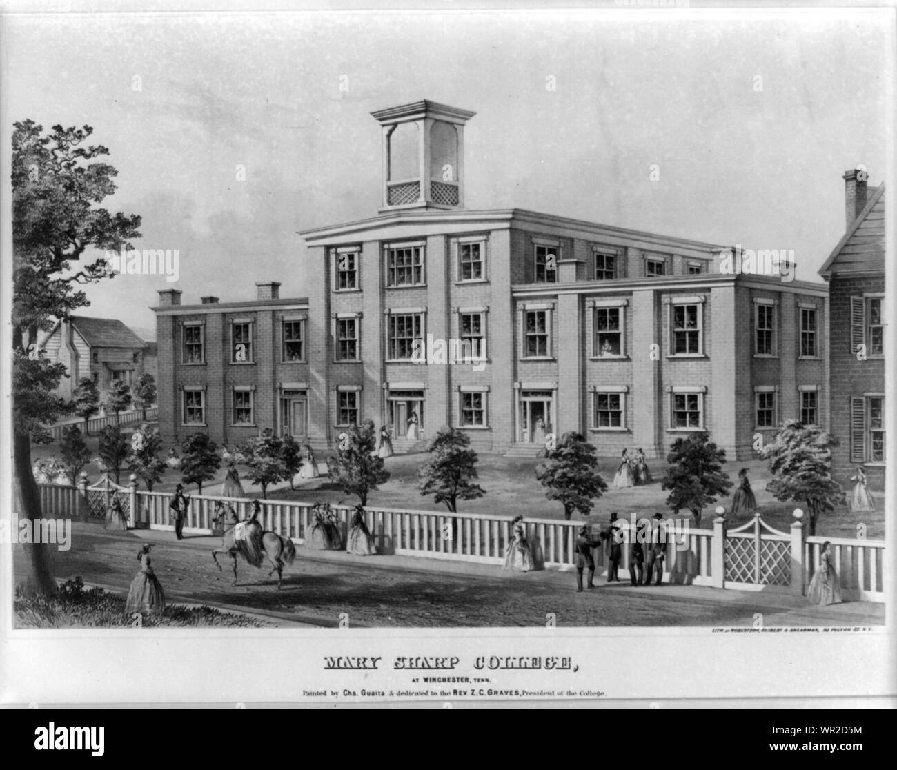 Mary Sharp College, at Winchester, Tenn Stock Photo - Alamy