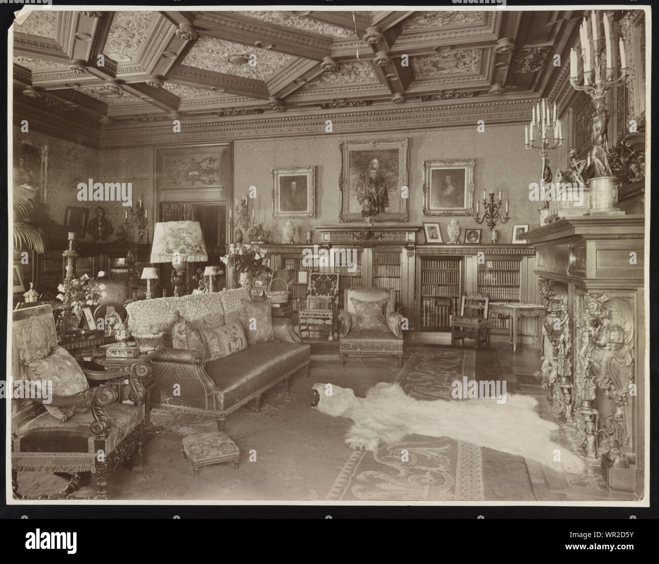 Mary Scott Townsend house, Washington, D.C. Library Stock Photo - Alamy