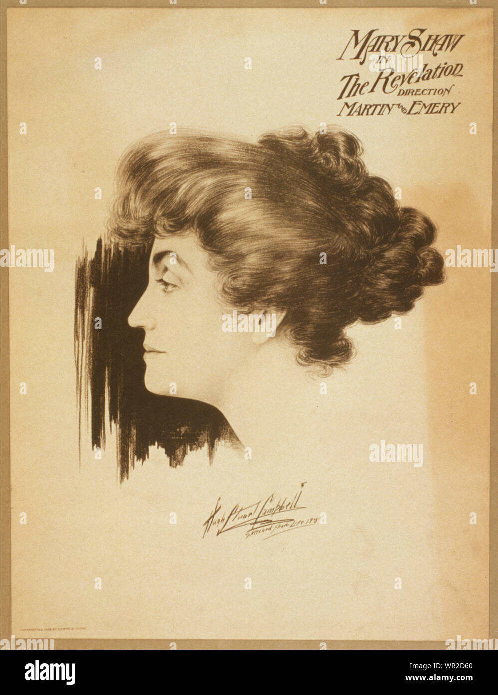 Mary Shaw in The revelation Abstract: 1 print : black and white ...