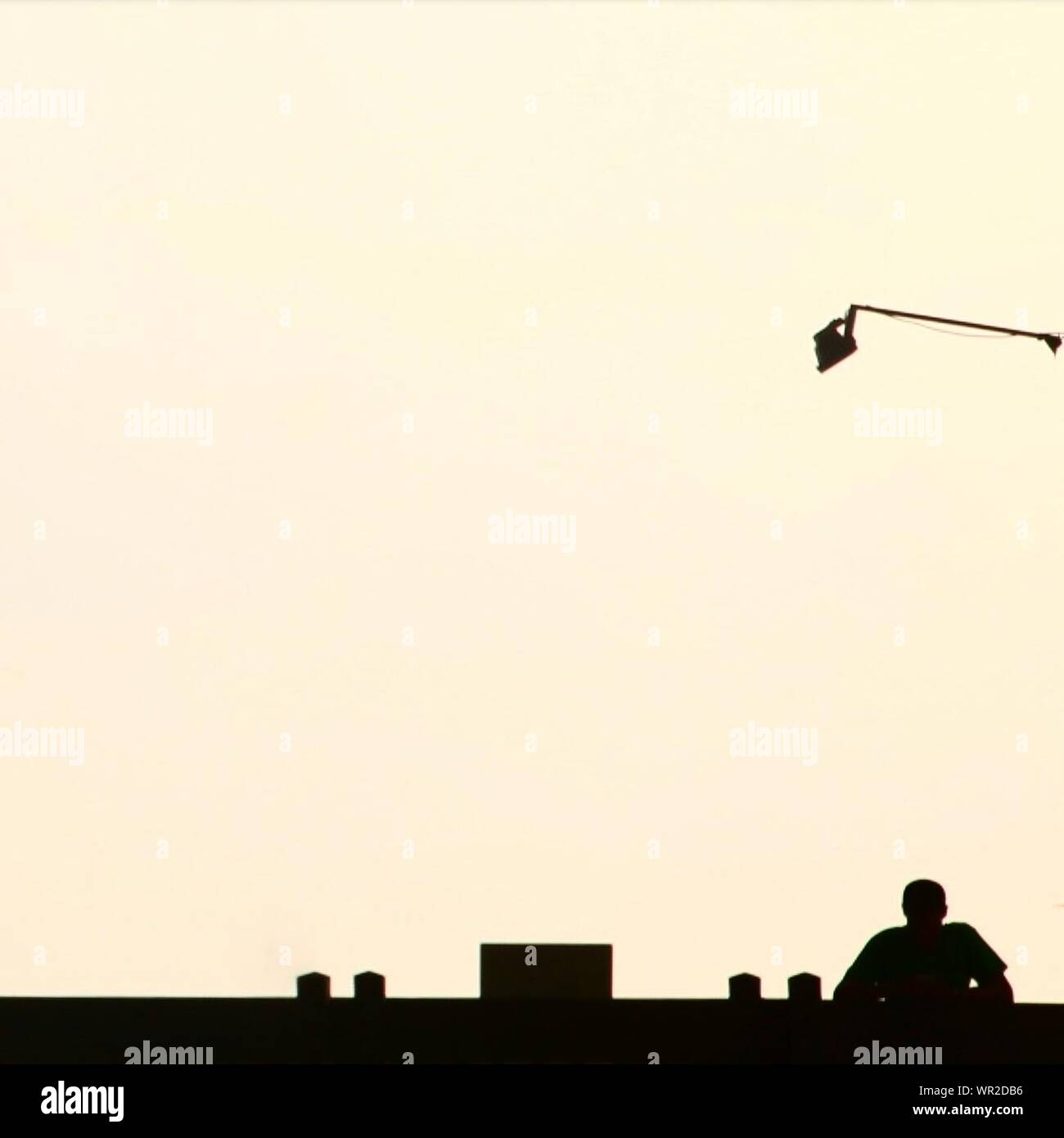 Terrace sunset man hi-res stock photography and images - Alamy