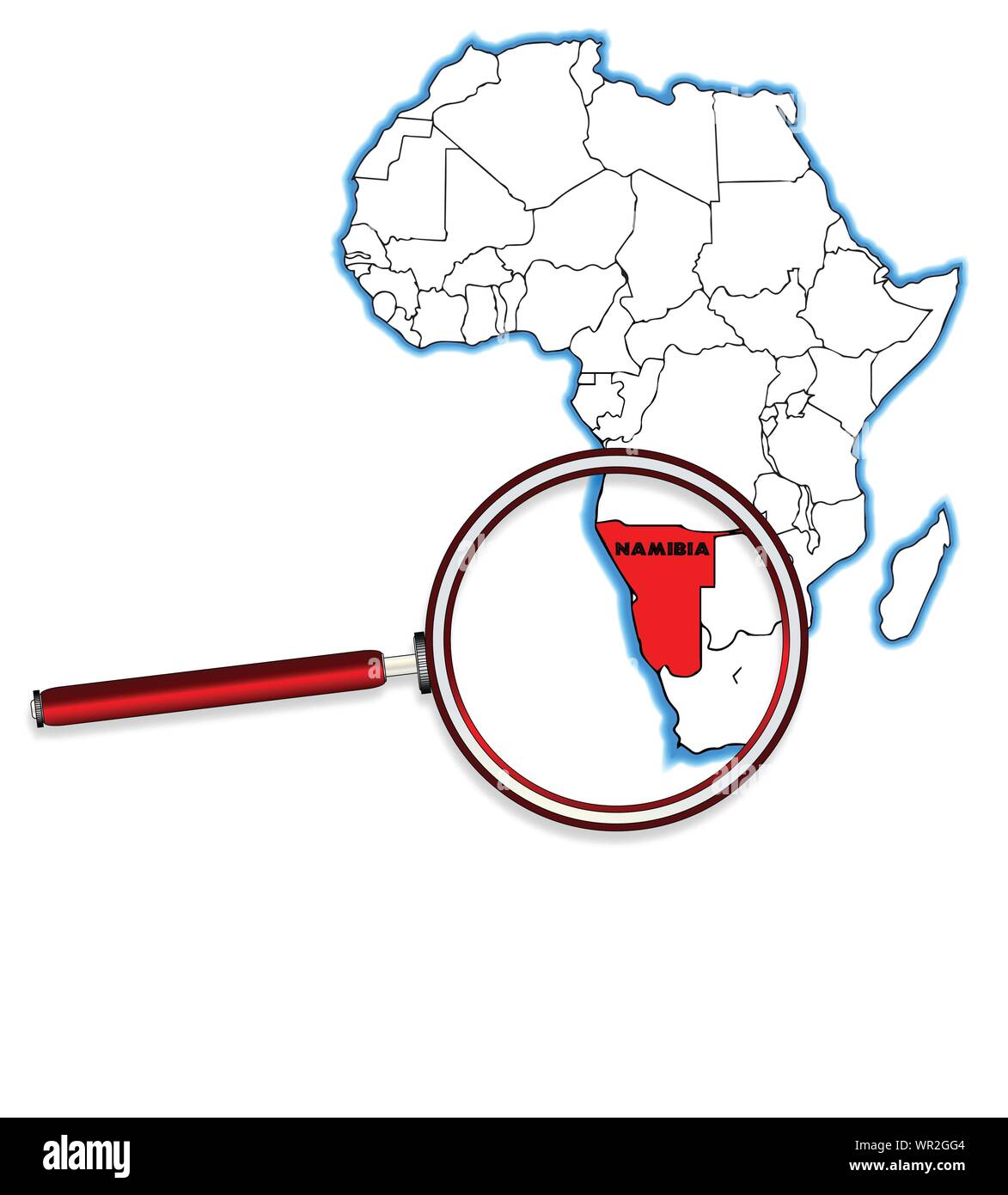 Borders namibia hi-res stock photography and images - Alamy