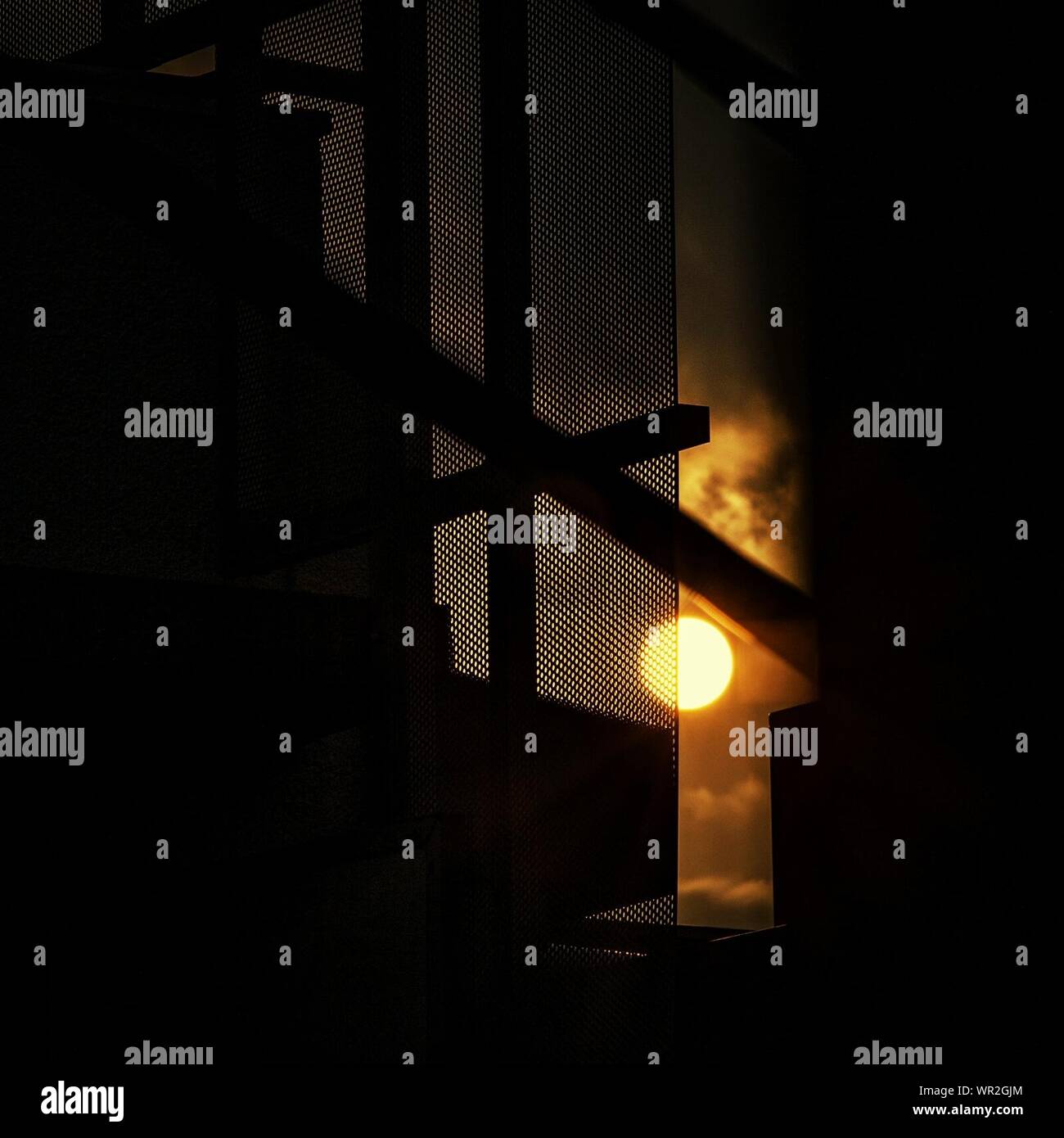 Moon through window hi-res stock photography and images - Alamy