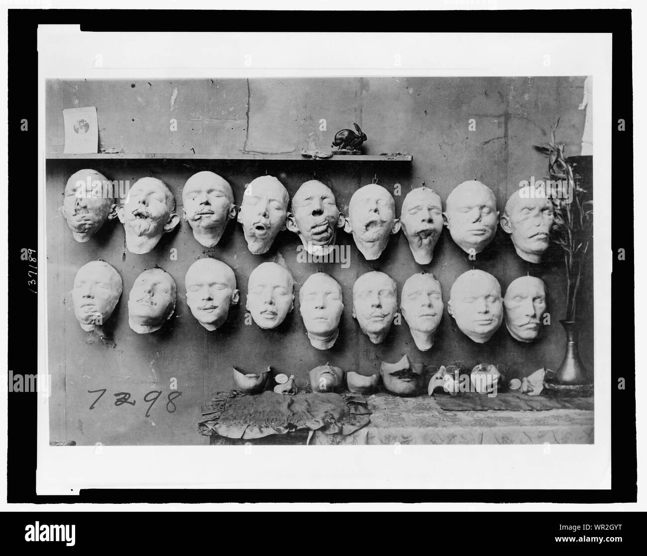 Different stages of masks Cut Out Stock Images & Pictures - Alamy