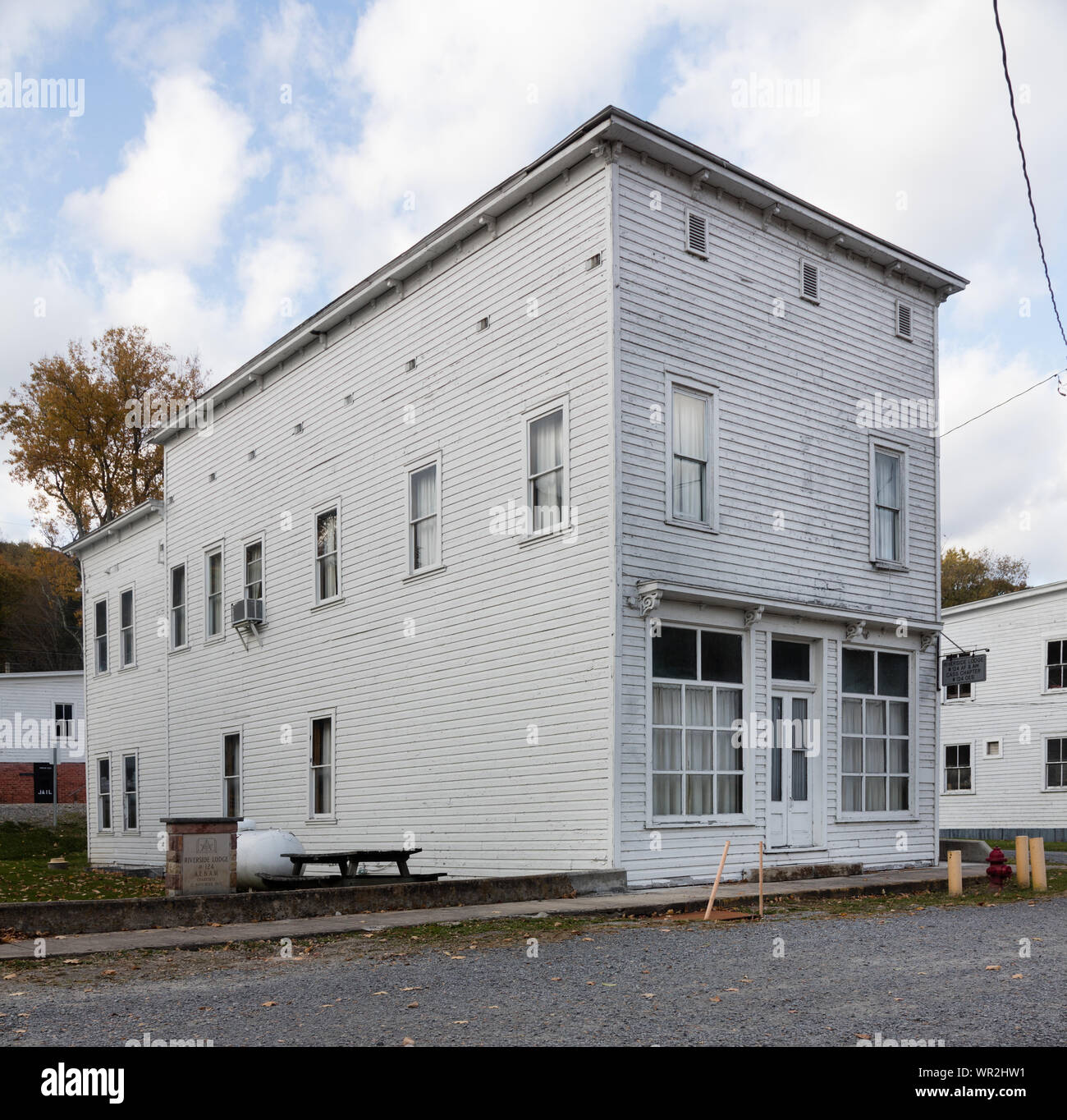 Masonic Lodge No. 124 in the old West Virginia Pulp & Paper company ...