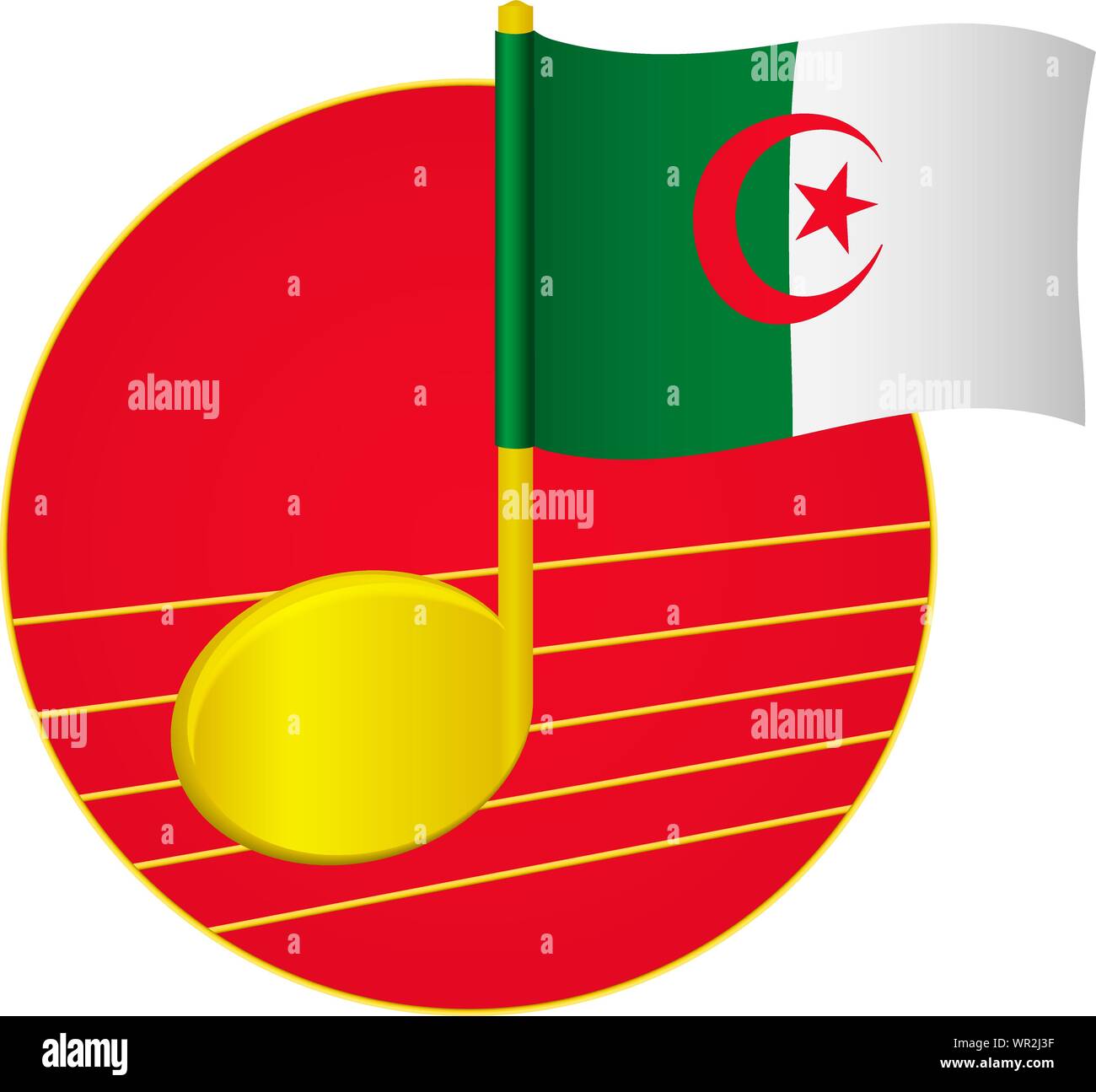 Algerian music festival Stock Vector Images - Alamy