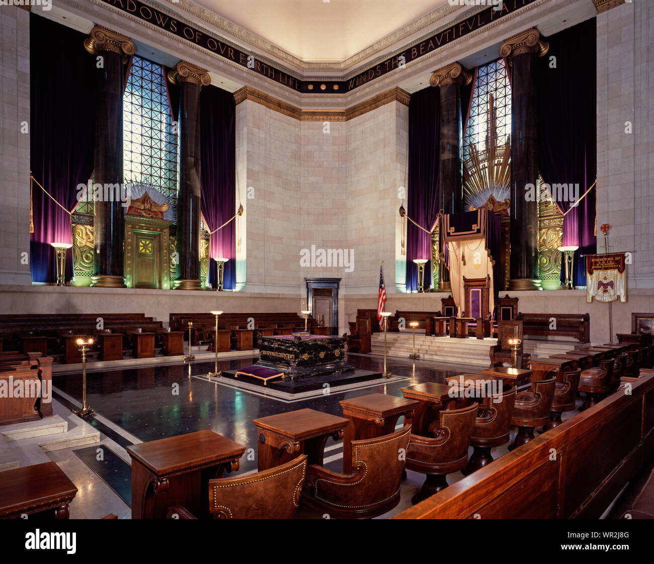 Masonic Scottish Rite Chamber, Washington, D.C Stock Photo - Alamy