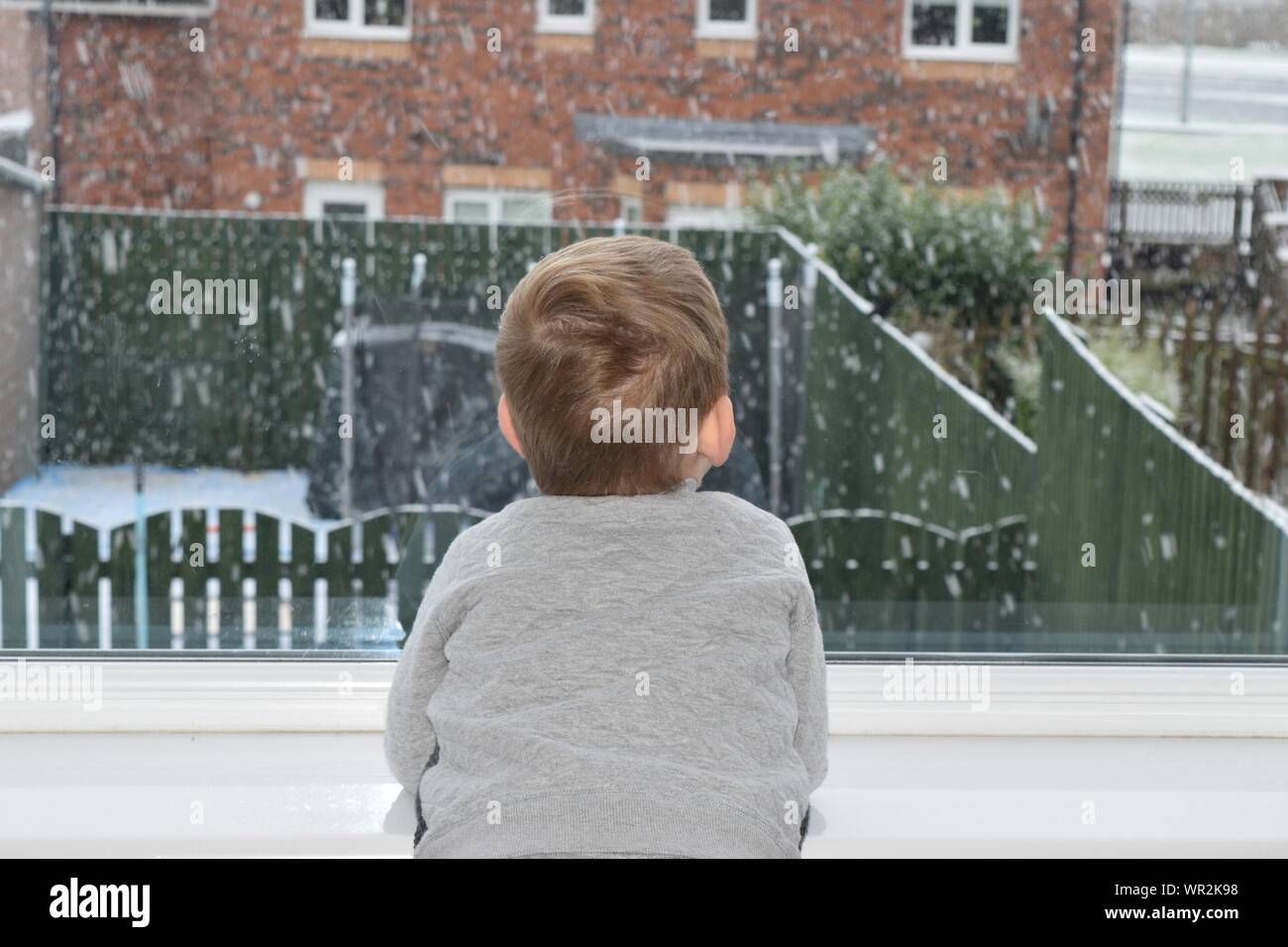 Watching snowfall hi-res stock photography and images - Alamy
