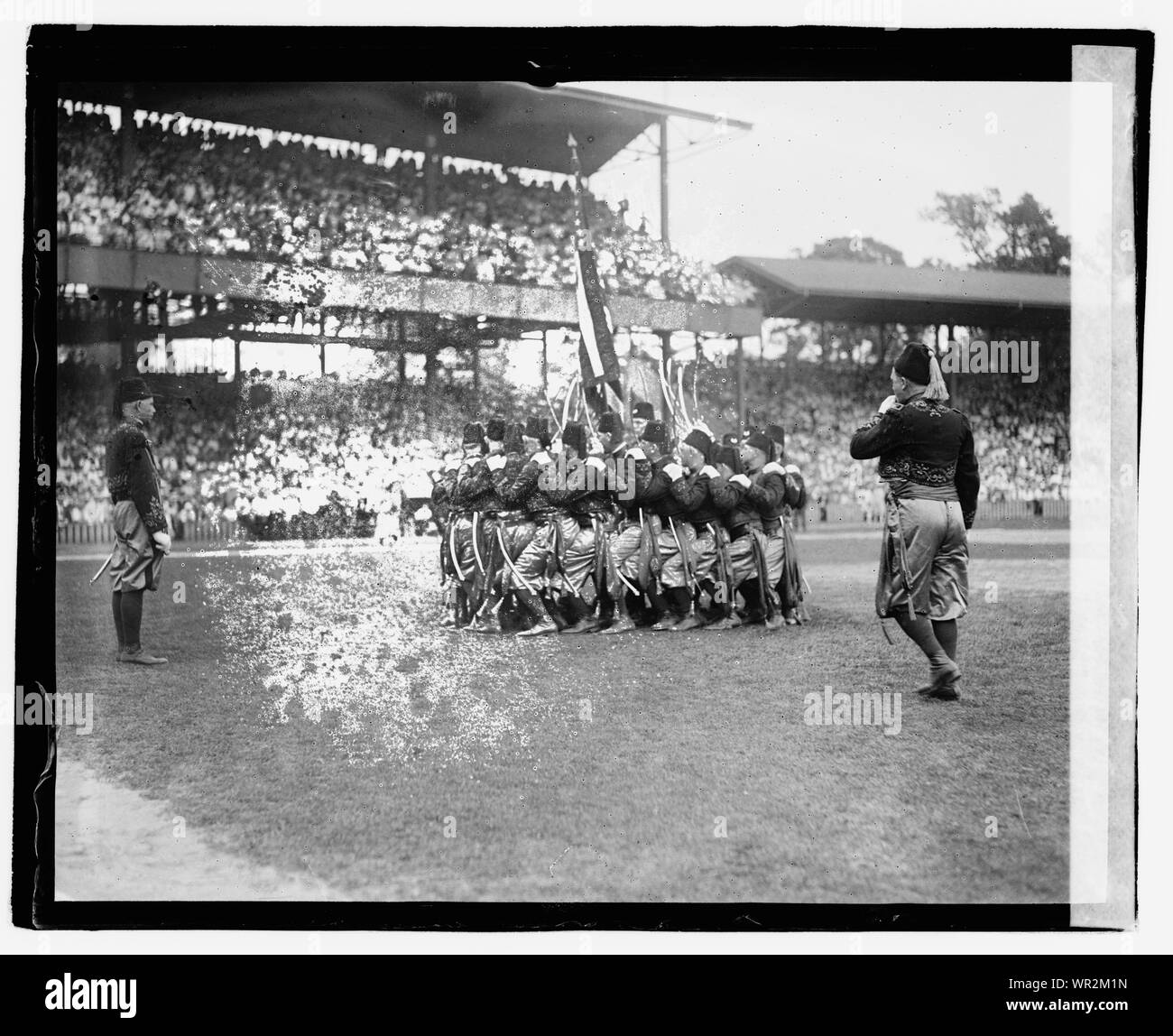 Masonic ball game, 1921 Stock Photo - Alamy