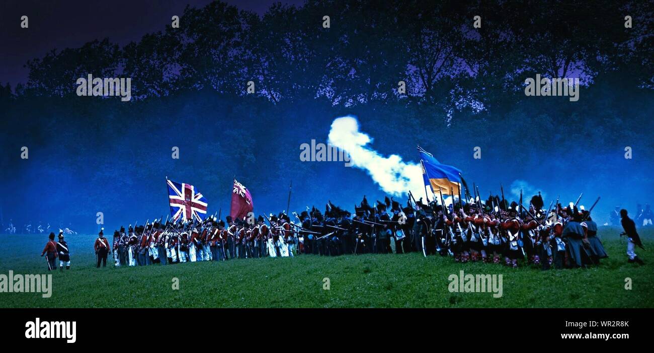 The battle of waterloo flags hi-res stock photography and images - Alamy