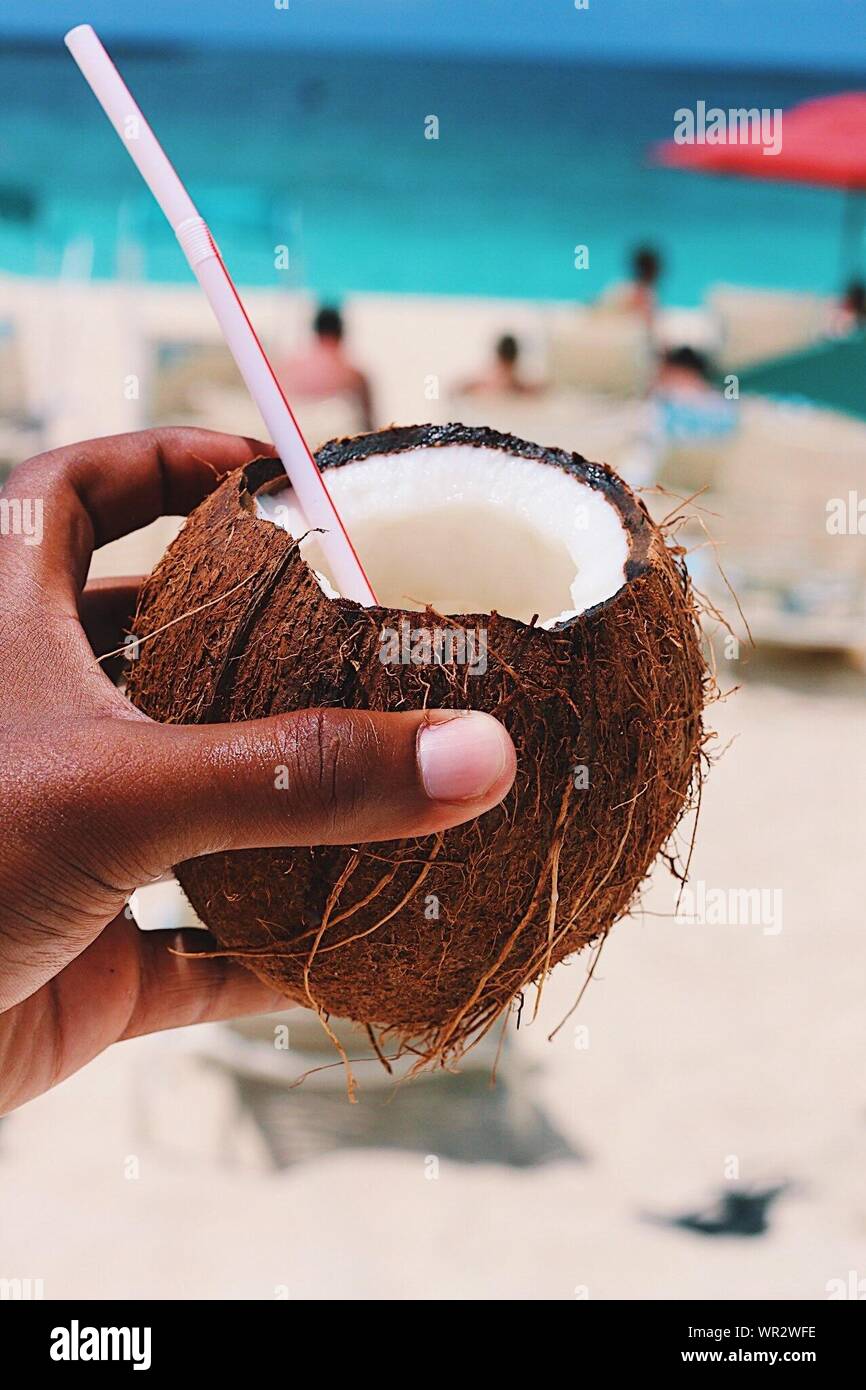 Bahamas coconut hi-res stock photography and images - Alamy