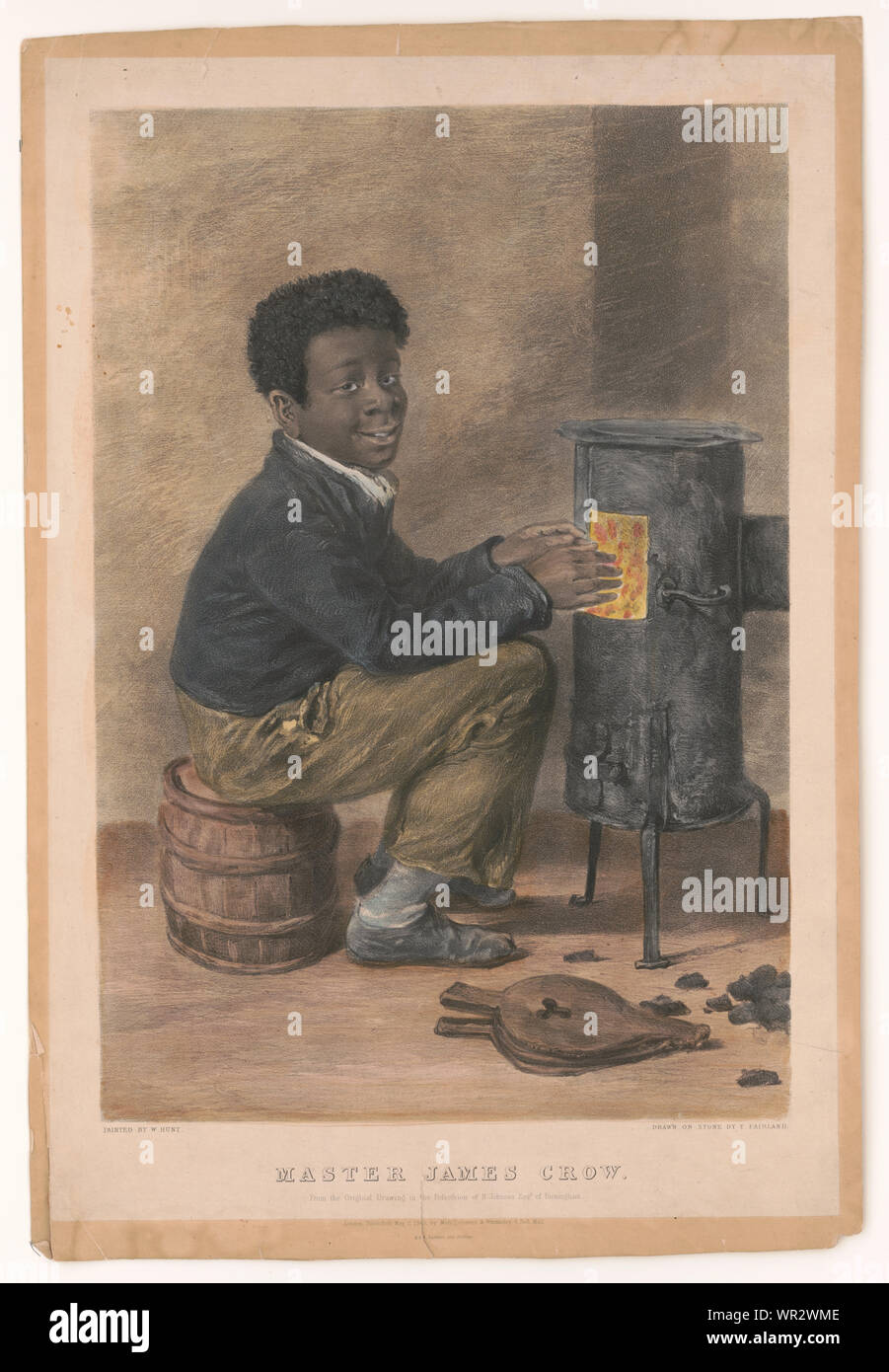 Master James Crow Stock Photo - Alamy