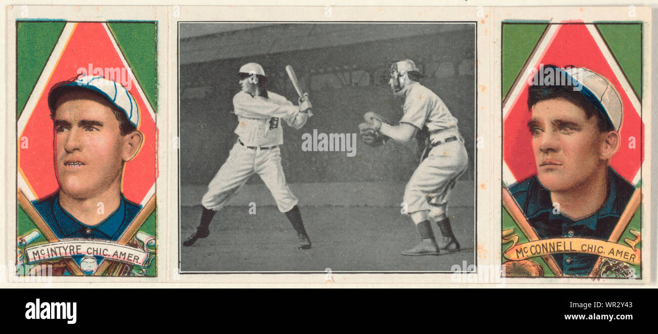 Mat. McIntyre/A. McConnell, Chicago White Sox, baseball card portrait Stock Photo - Alamy