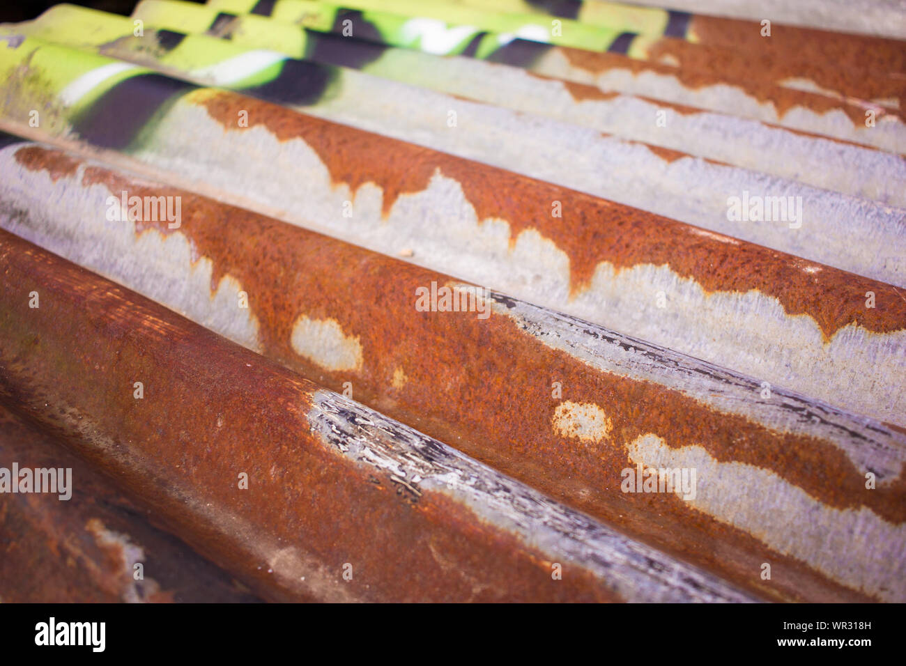 Rusty iron roof hi-res stock photography and images - Alamy