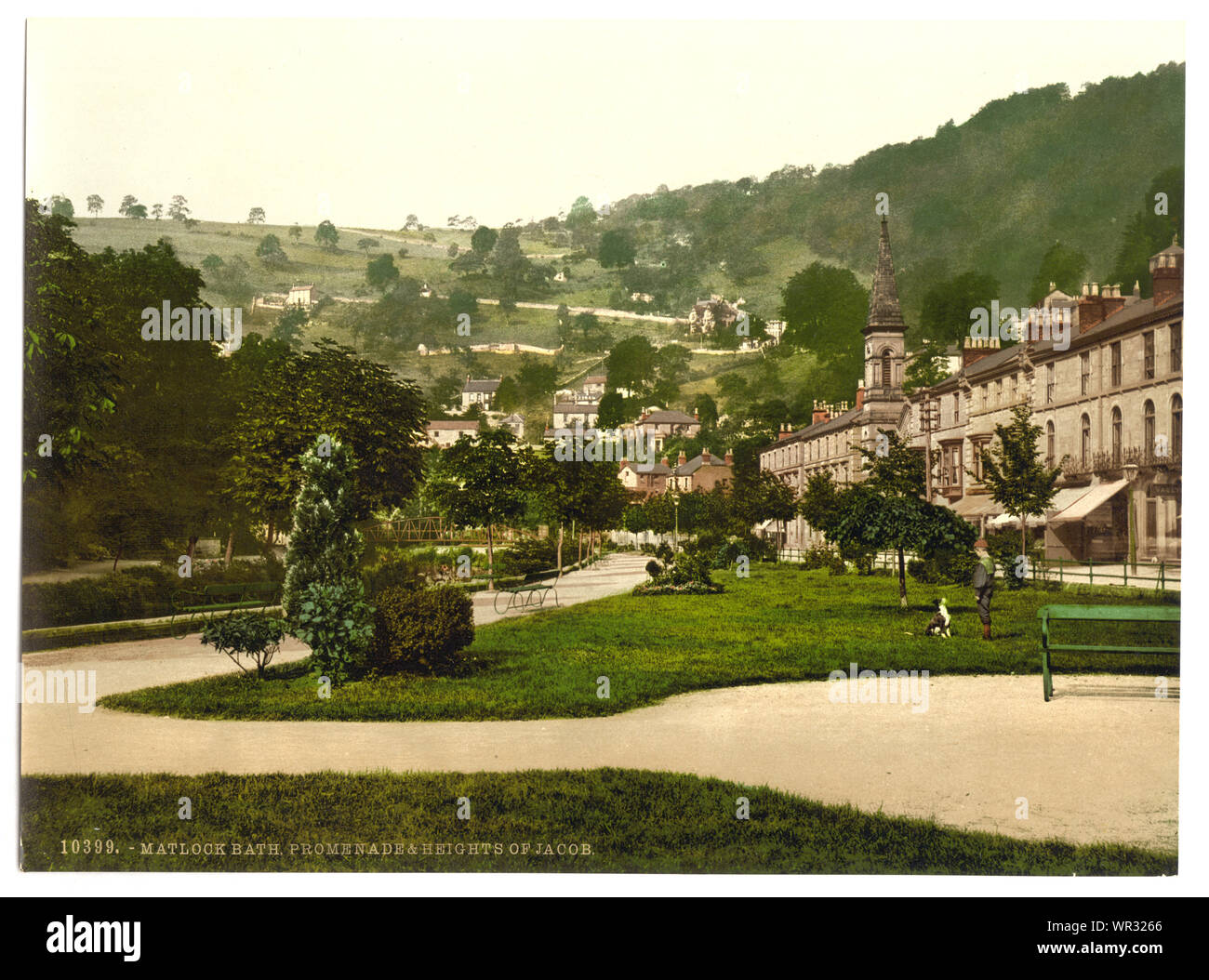 Matlock town Cut Out Stock Images & Pictures - Alamy