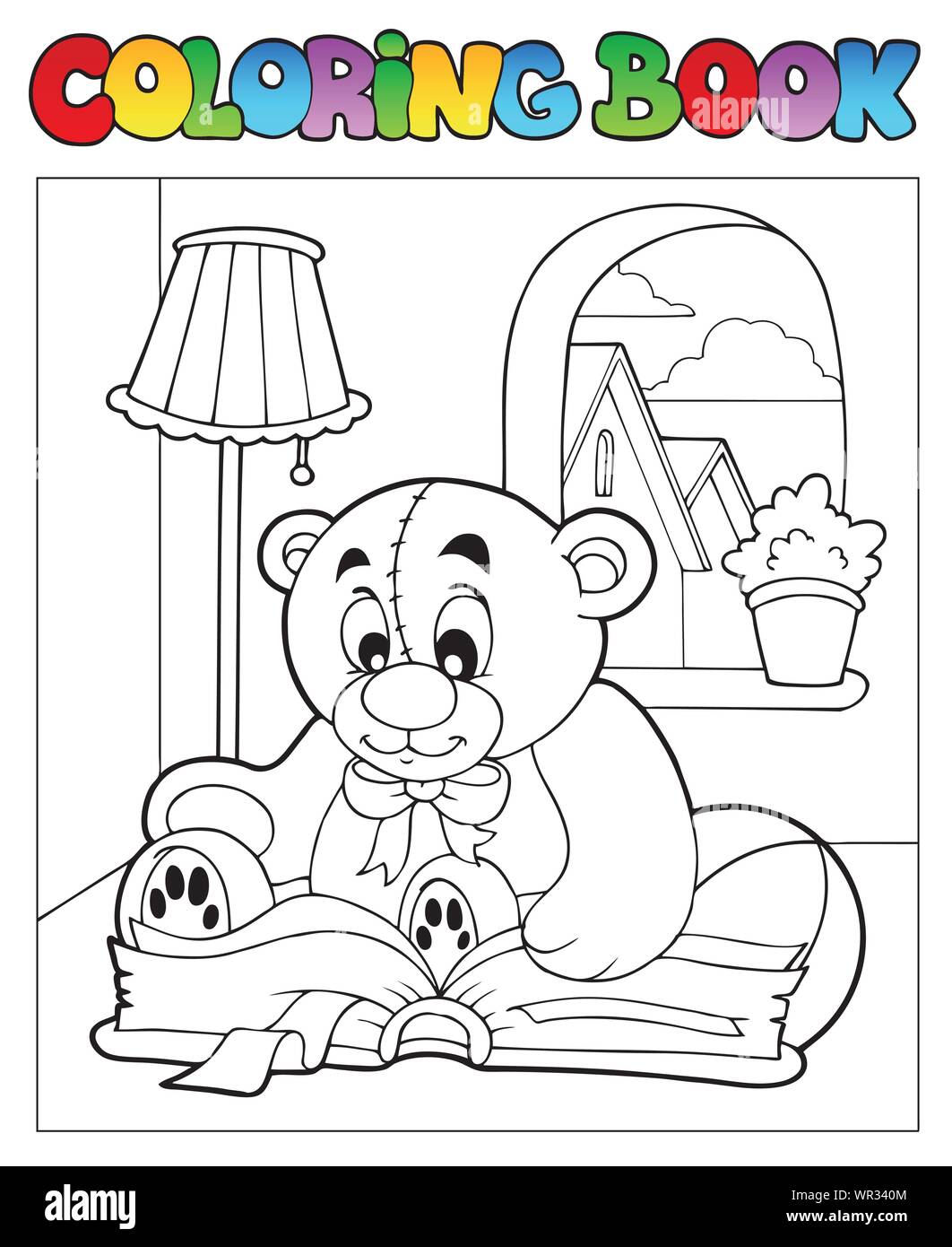 Coloring bookmark Cut Out Stock Images & Pictures - Alamy