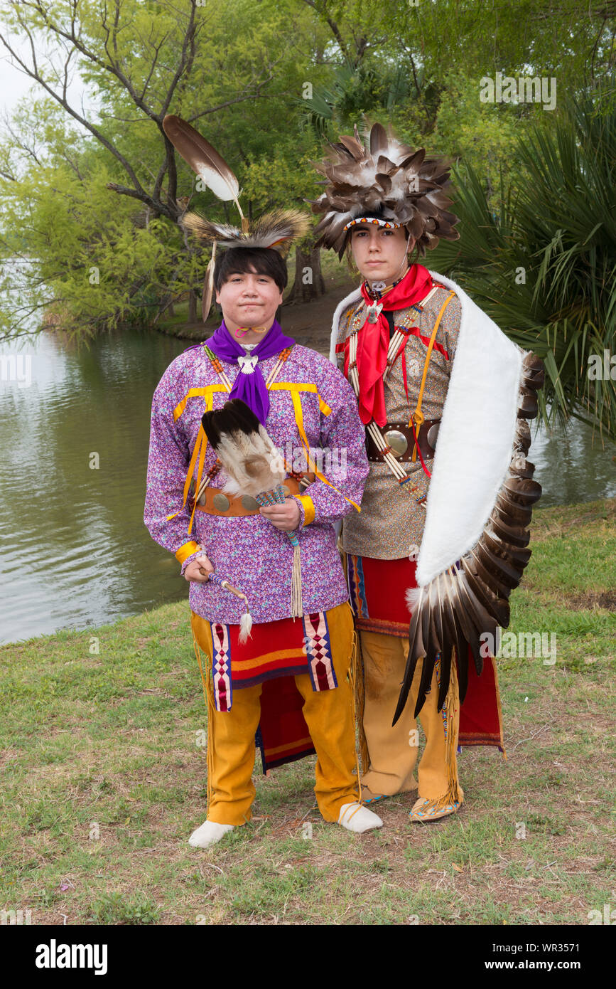 Matthew De Luna Banda, left, and his cousin, Andrew De Luna are dancers ...