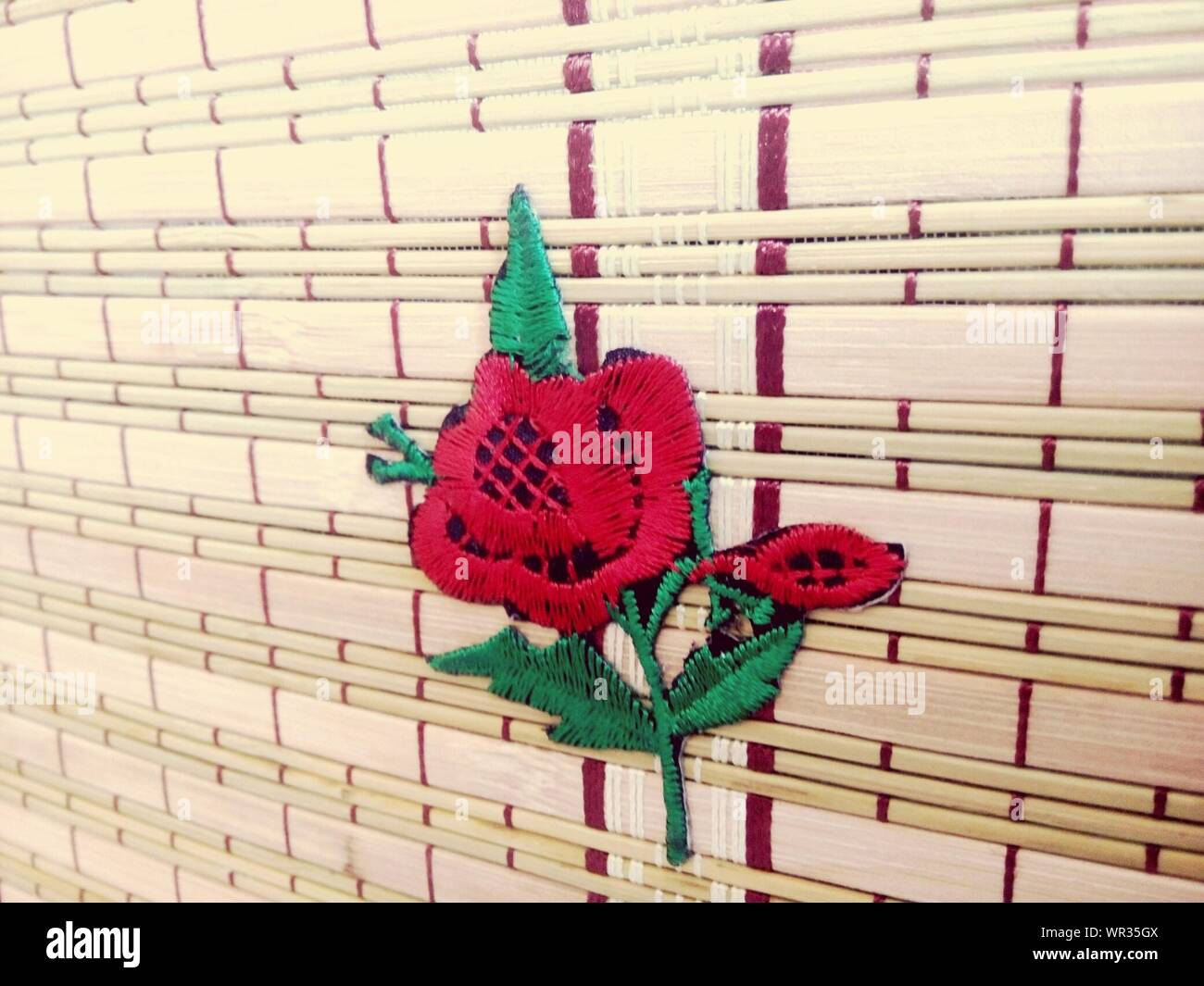 Embroidery pattern close up hi-res stock photography and images - Alamy