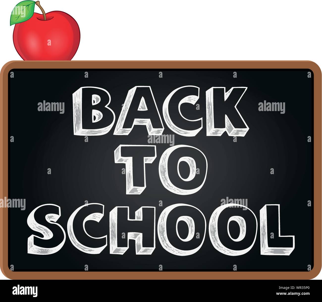 Back to school topic 5 Stock Vector Image & Art - Alamy