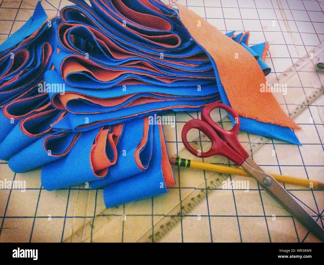 Fabric Pieces High Resolution Stock Photography and Images - Alamy