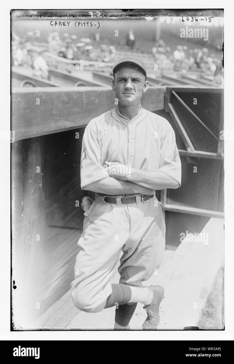 Max Carey, Pittsburgh NL (baseball Stock Photo - Alamy