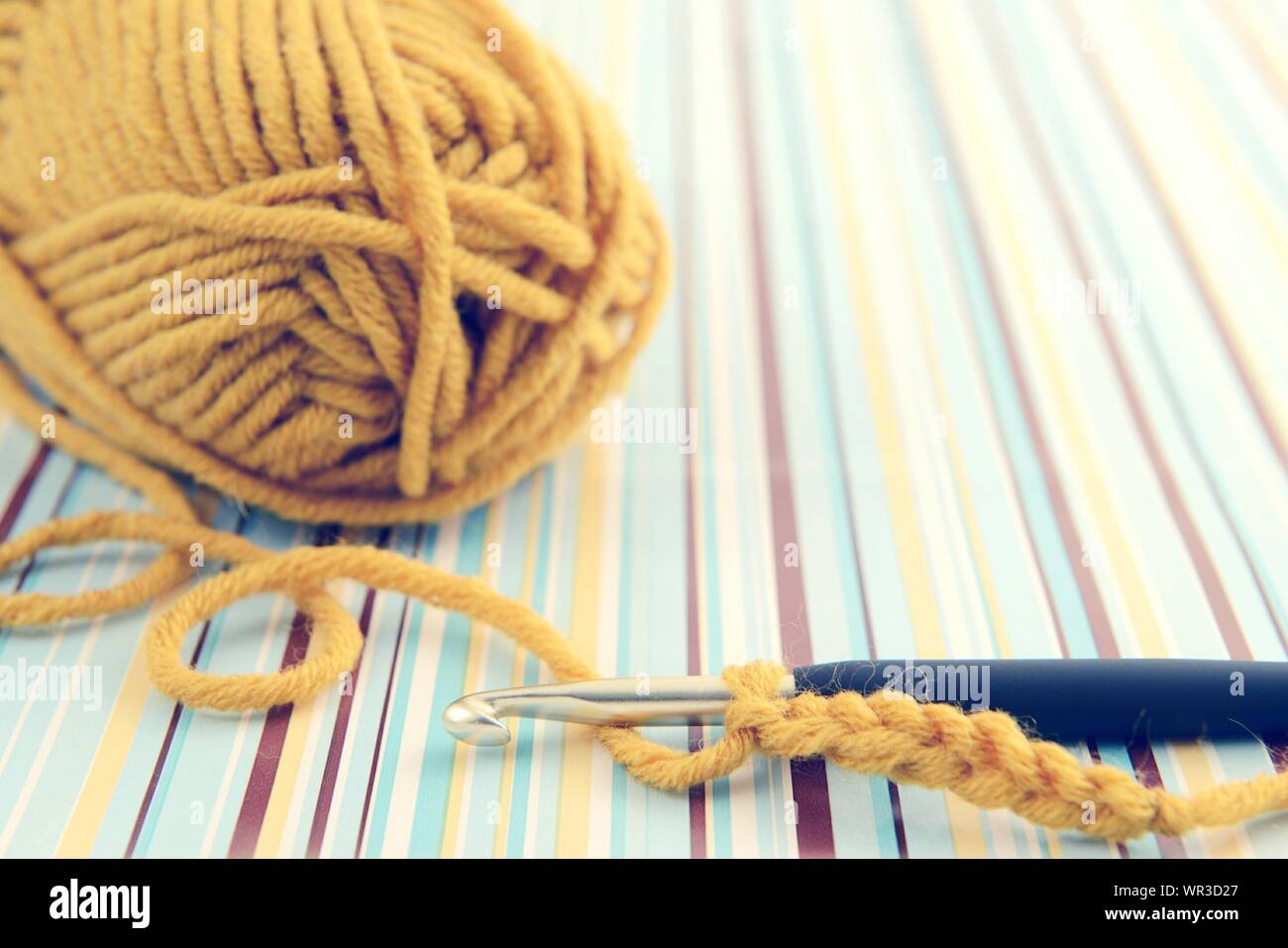 Wool crochet hi-res stock photography and images - Alamy