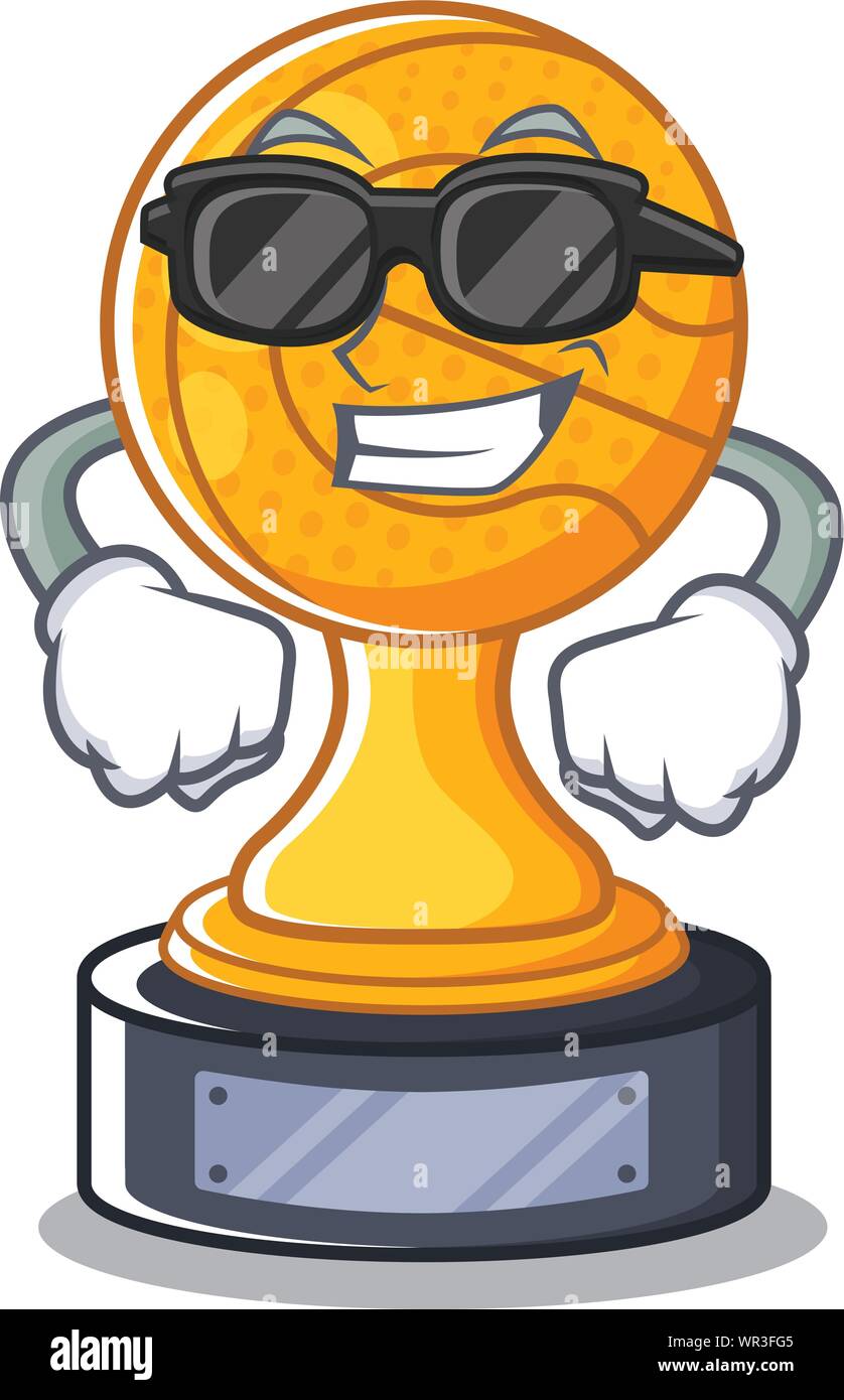 Basketball Trophy Cartoon