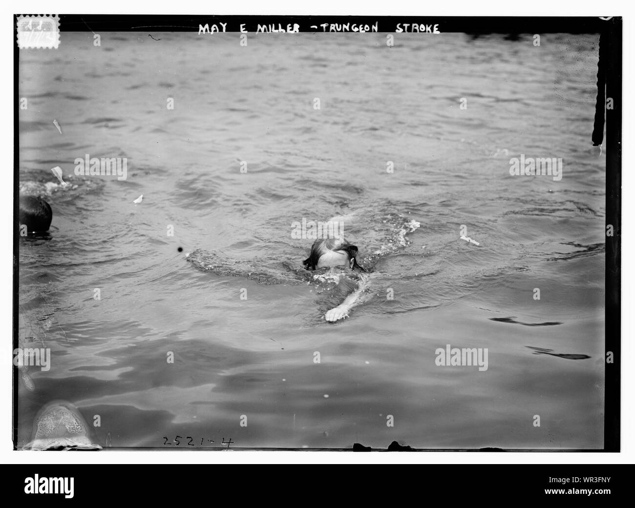 May E. Miller - Trungeon [i.e., Trudgeon] stroke Stock Photo - Alamy