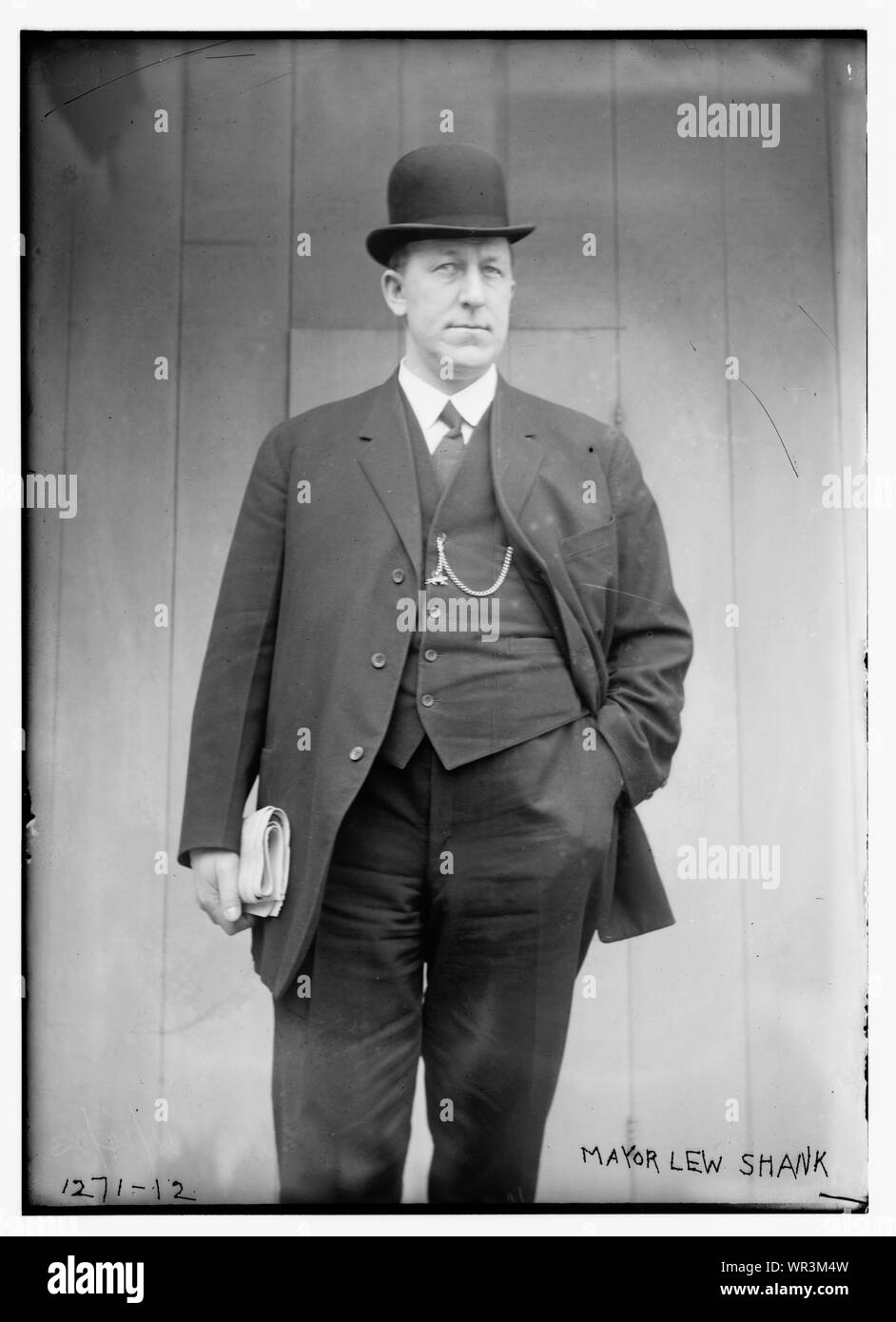 Mayor Lew Shank Stock Photo - Alamy