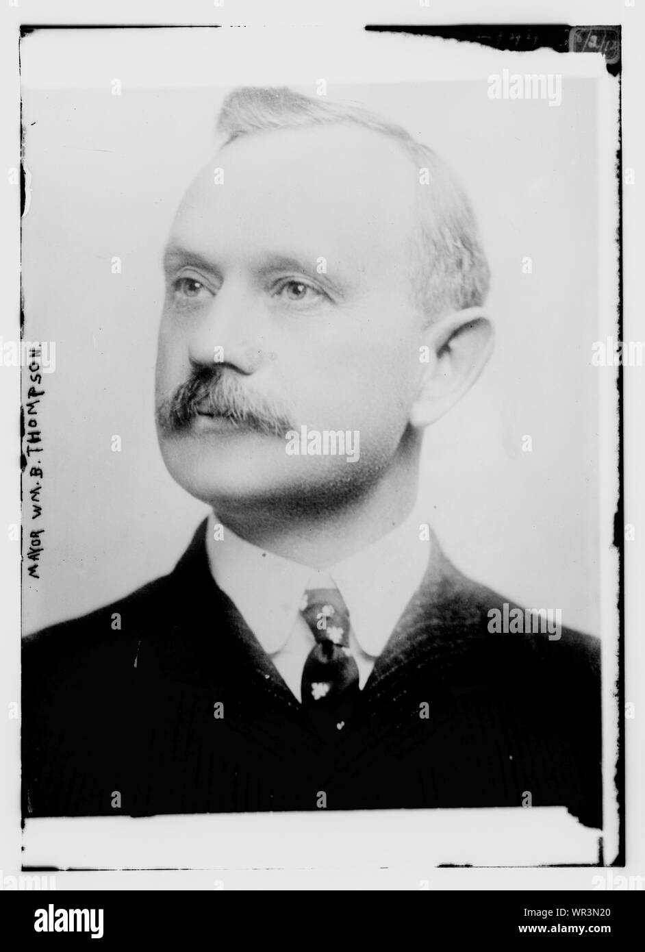 Mayor Wm. B. Thompson Stock Photo - Alamy