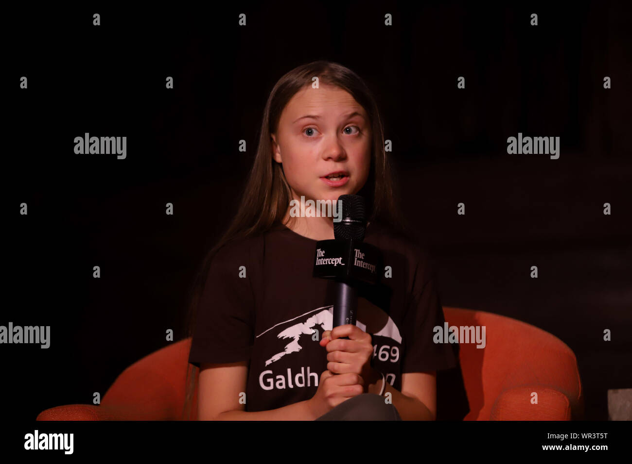 New York, New York, USA. 9th Sep, 2019. Greta Thunberg in New York - 16 ...