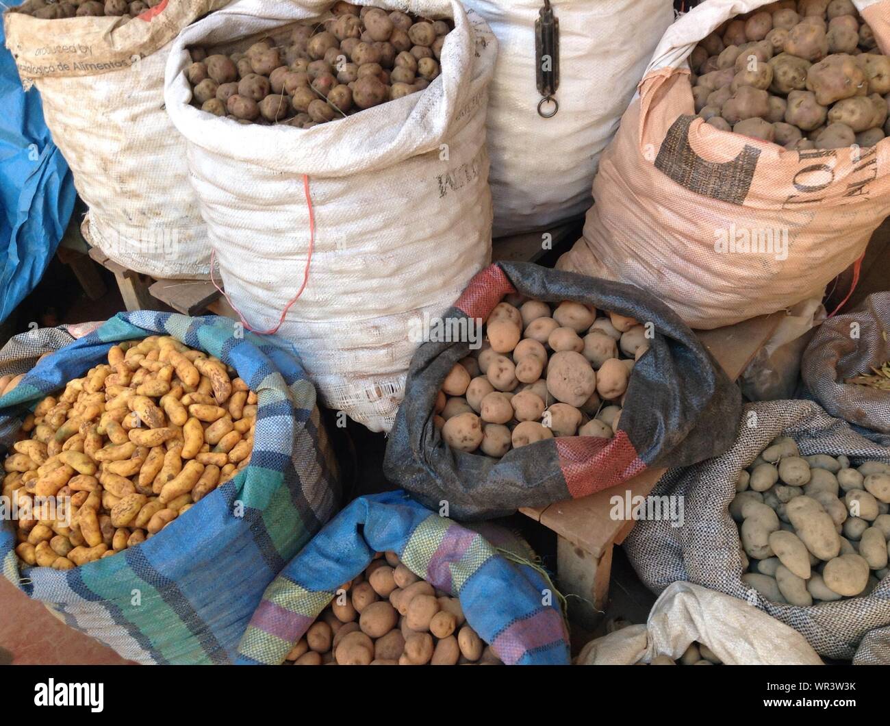 Potato market peru hi-res stock photography and images - Alamy