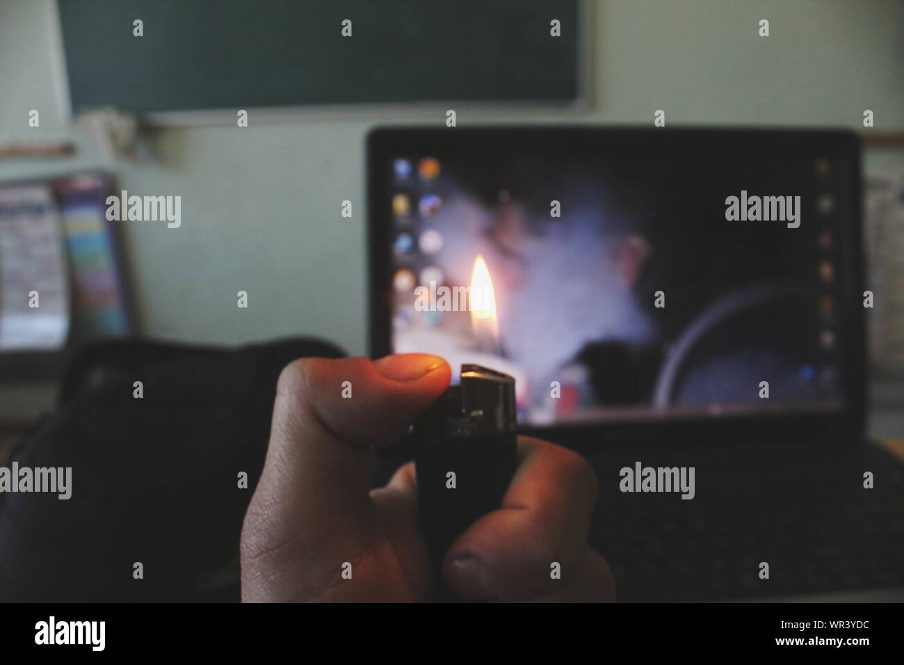 Thumb On Lighter High Resolution Stock Photography and Images - Alamy