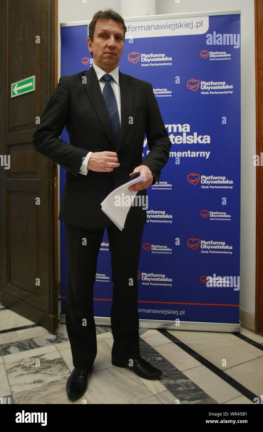 05.11.2009 Warsaw, Poland. Pictured: Andrzej Halicki Stock Photo - Alamy